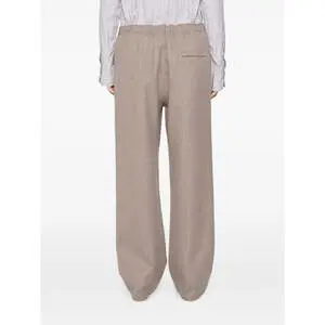 Carven Neutrals Trousers Tailored Trousers