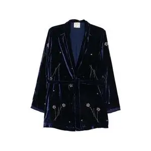 FORTE_FORTE Jackets Oversized Jackets - Blue