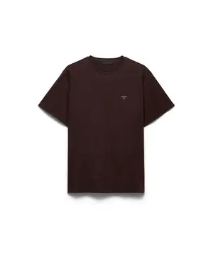 Prada Cotton T-shirt - Brown
