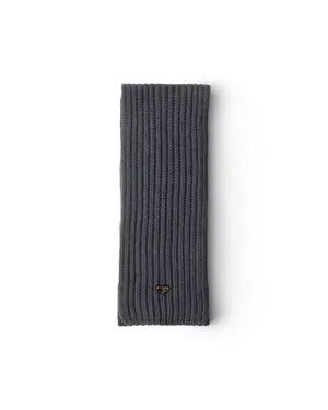 Prada Wool Scarf - Grey