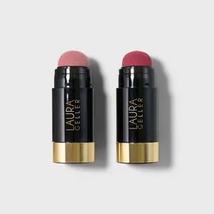 Laura Geller Beauty Serum Blush Cheek Tint Makeup Duo - Practical Pink/blushing Berry