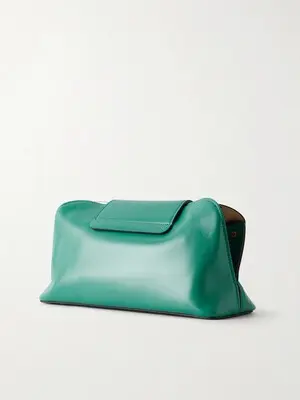 Versace Vivienne Medusa-detailed Leather Clutch