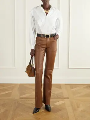 Etro Suede And Leather Shoulder Bag - Brown