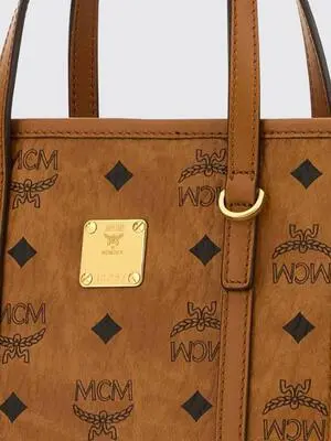 Mcm Toni Logo-print Coated Cotton Mini Crossbody Bag