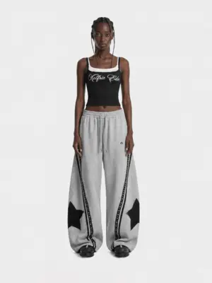 AELFRIC EDEN Panel Baggy Barrel Sweatpants - Grey