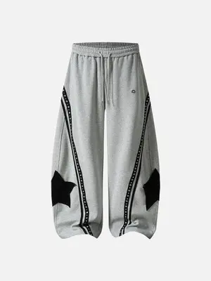 AELFRIC EDEN Panel Baggy Barrel Sweatpants