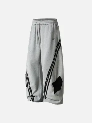 AELFRIC EDEN Panel Baggy Barrel Sweatpants