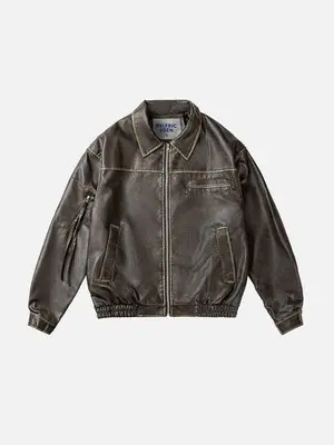 AELFRIC EDEN Vintage Leather Jacket