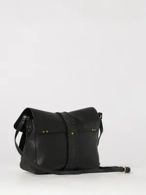 Jérôme Dreyfuss Harry Medium Grained Leather Crossbody Bag With Flap Closure