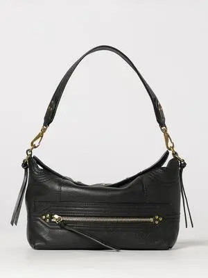 Jérôme Dreyfuss Lucky Mini Buffalo Leather Shoulder Bag With Removable Handle