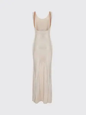 TWENTY FOURHAITCH Off-the-shoulder Stretch Cotton Long Evening Gown