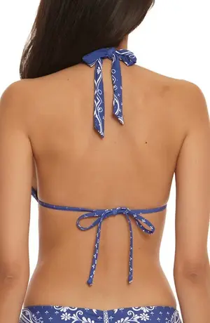 BECCA By Rebecca Virtue Seaside Triangle Bikini Top