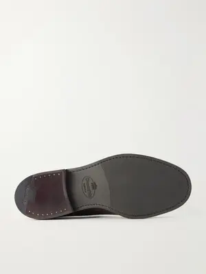 Church's Pentire Waxed-suede Derby Shoes