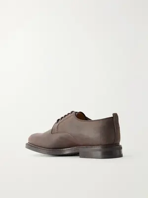 Church's Pentire Waxed-suede Derby Shoes