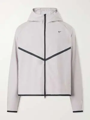 Nike Tech Shori Logo-embroidered Shell Jacket