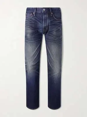 TOM FORD Straight-leg Selvedge Jeans - Blue