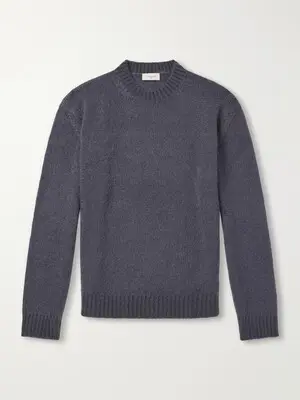 PIACENZA CASHMERE 1733 Mohair And Silk-blend Sweater - Gray