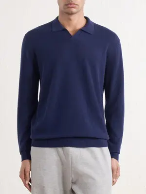 Orlebar Brown Bresson Cashmere Polo Shirt