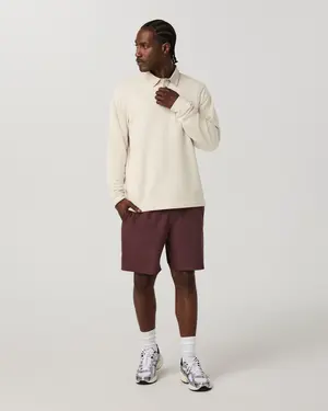 Vuori Long Sleeve Cypress Rugby - Bone