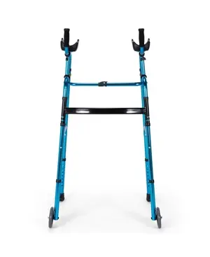 SUGIFT Folding Adjustable Aluminum Wheel Walking Frame