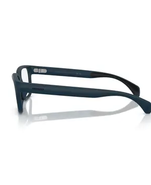 Moncler Full Rim Rectangle Eyeglasses - Matte Blue