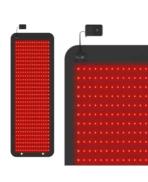 FRINGE Full Body Red Light Therapy Mat - Black