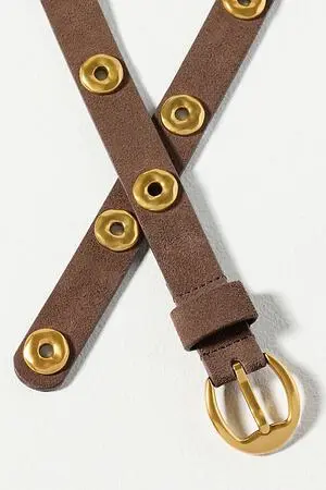 Anthropologie Circle Studded Belt