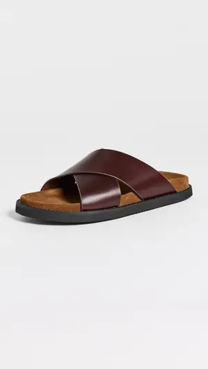 G.H. BASS & CO. Charleswood Leather Slide Sandals