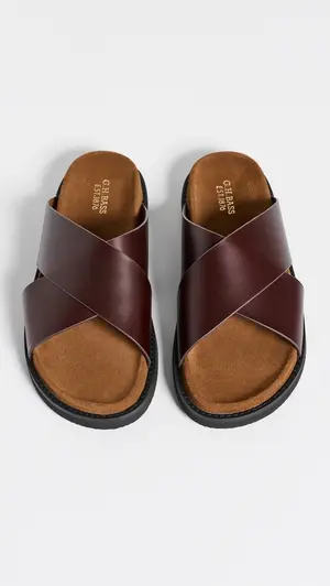G.H. BASS & CO. Charleswood Leather Slide Sandals
