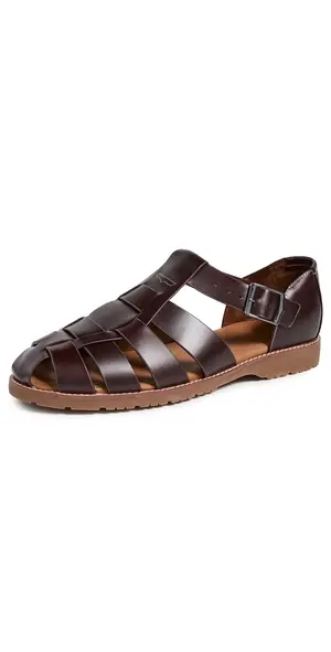 G.H. BASS & CO. Reed Mini Lug Fisherman Sandals - Brunette