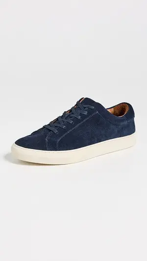Polo Ralph Lauren Jermain Ii Suede Sneakers - Hunter Navy