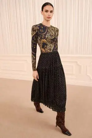 Ulla Johnson Floret Silk Skirt