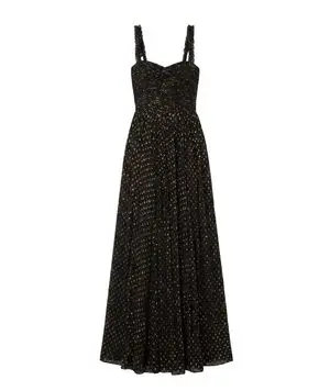 Ulla Johnson Anastasia Silk Chiffon Gown - Noir