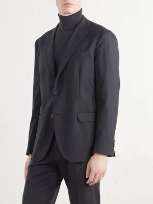 Boglioli Virgin Wool Fresco Suit Jacket