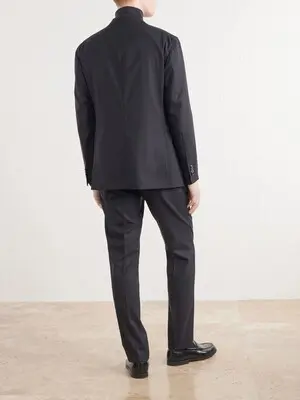 Boglioli Virgin Wool Fresco Suit Jacket