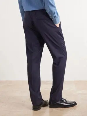 Boglioli Straight-leg Virgin Wool Trousers