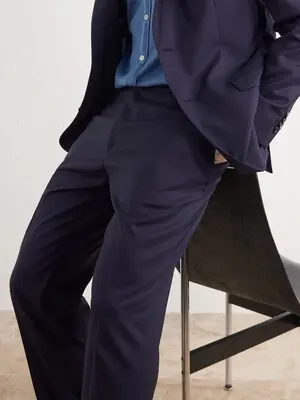 Boglioli Straight-leg Virgin Wool Trousers