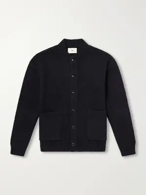 Folk Knitted Cardigan - Black