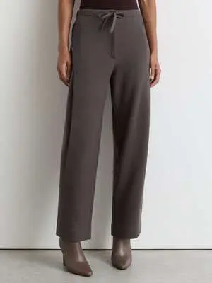 REISS Leoni Joggers - Grape Burgundy