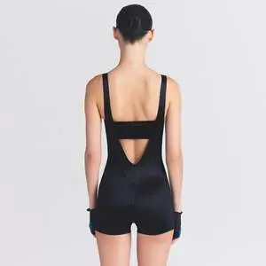 SKIMS Suspender 2.5" One Piece | Black | | Nike Satin Shine