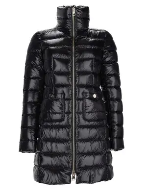 Herno Long Down Puffer Jacket - Black