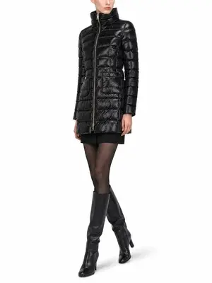 Herno Long Down Puffer Jacket - Black
