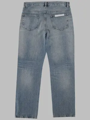 FRAME Straight Leg Cotton Jeans