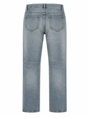 FRAME Straight Leg Cotton Jeans