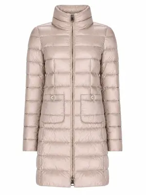 Herno Long Down Puffer Coat - Beige
