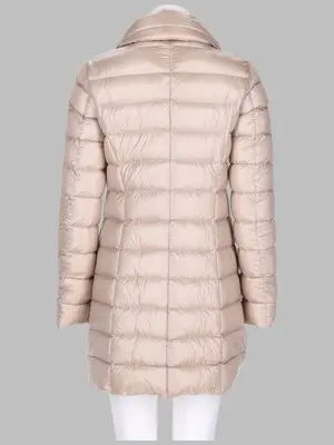 Herno Long Down Puffer Coat - Beige