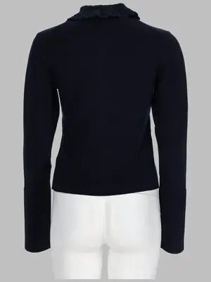 Chloé Knit Cardigan With Logo Detail