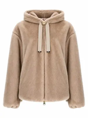 Herno Giacca Bomber In Eco-pelliccia