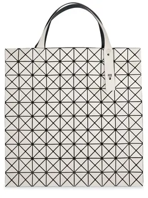 Issey Miyake Borsa Tote "prism Frost" Large - Beige