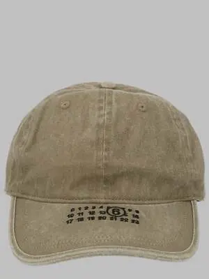 MAISON MARGIELA Cotton Baseball Cap - Black